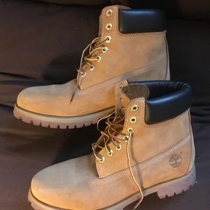 Timberland | Shoes | Timberland Mens Premium 6 Leather Tan | Poshmark